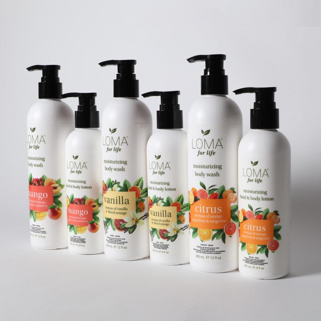 Body Washes & Lotions – LOMA PRO